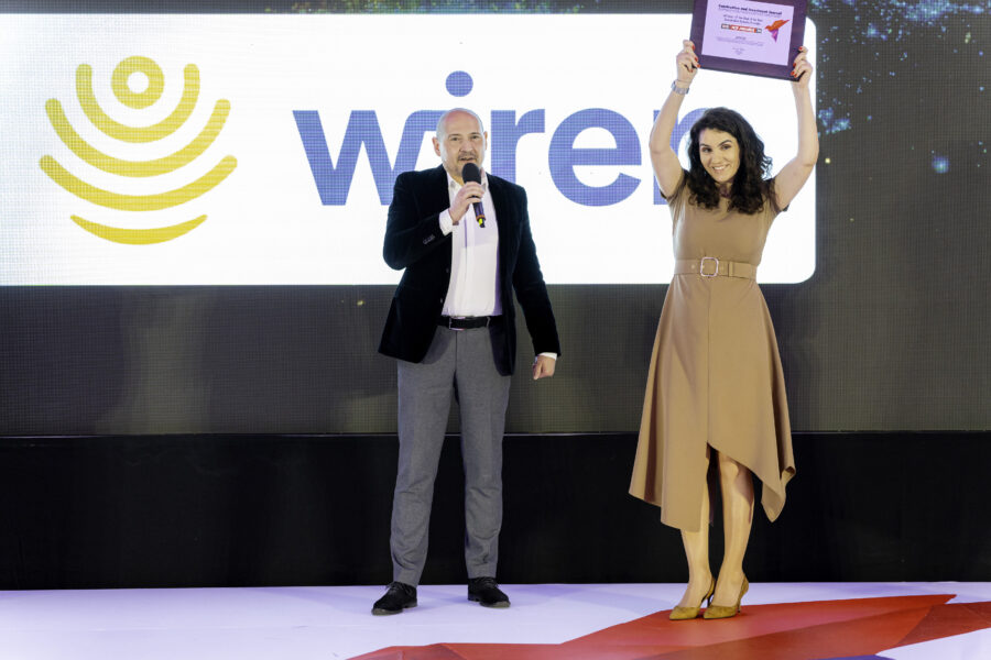 Wiren’s energy: branded in purple, recognized in gold - Wiren
