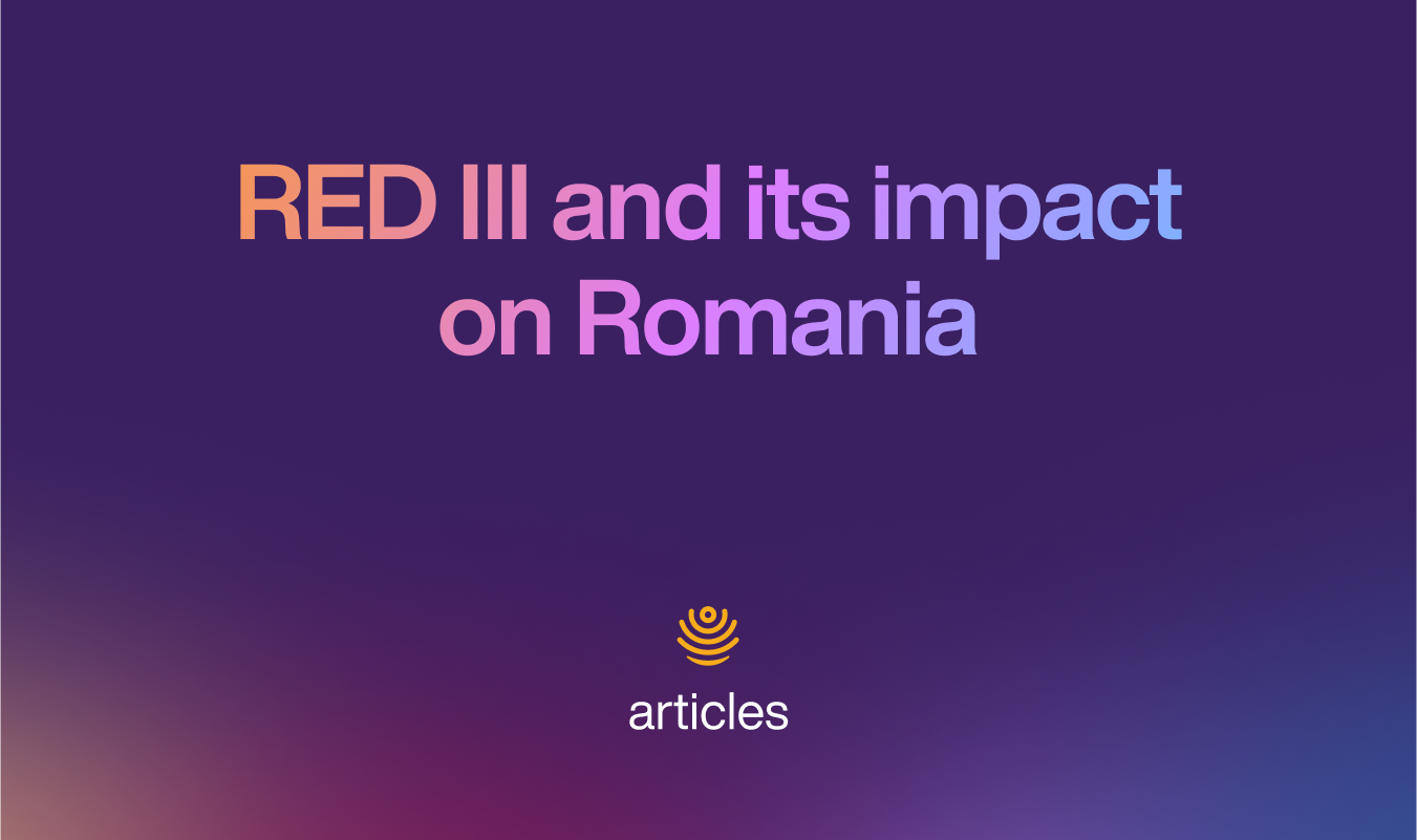 RED III and its impact on Romania - Wiren